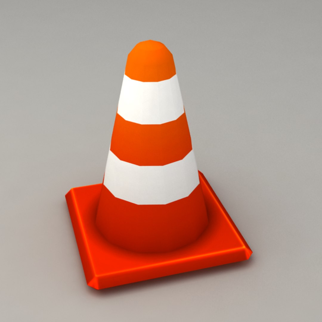 3d Model Road Cone