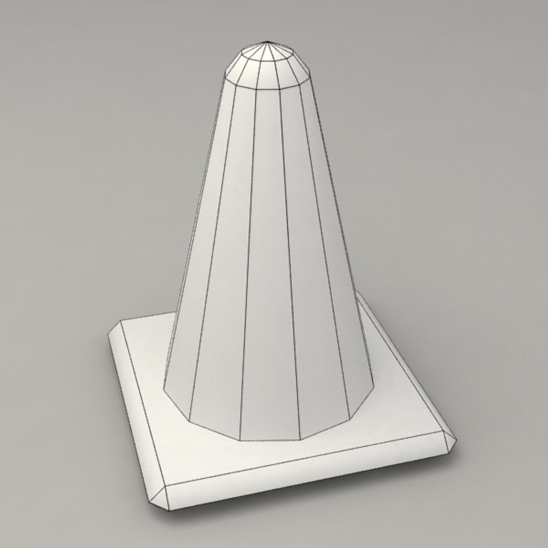 3d Model Road Cone