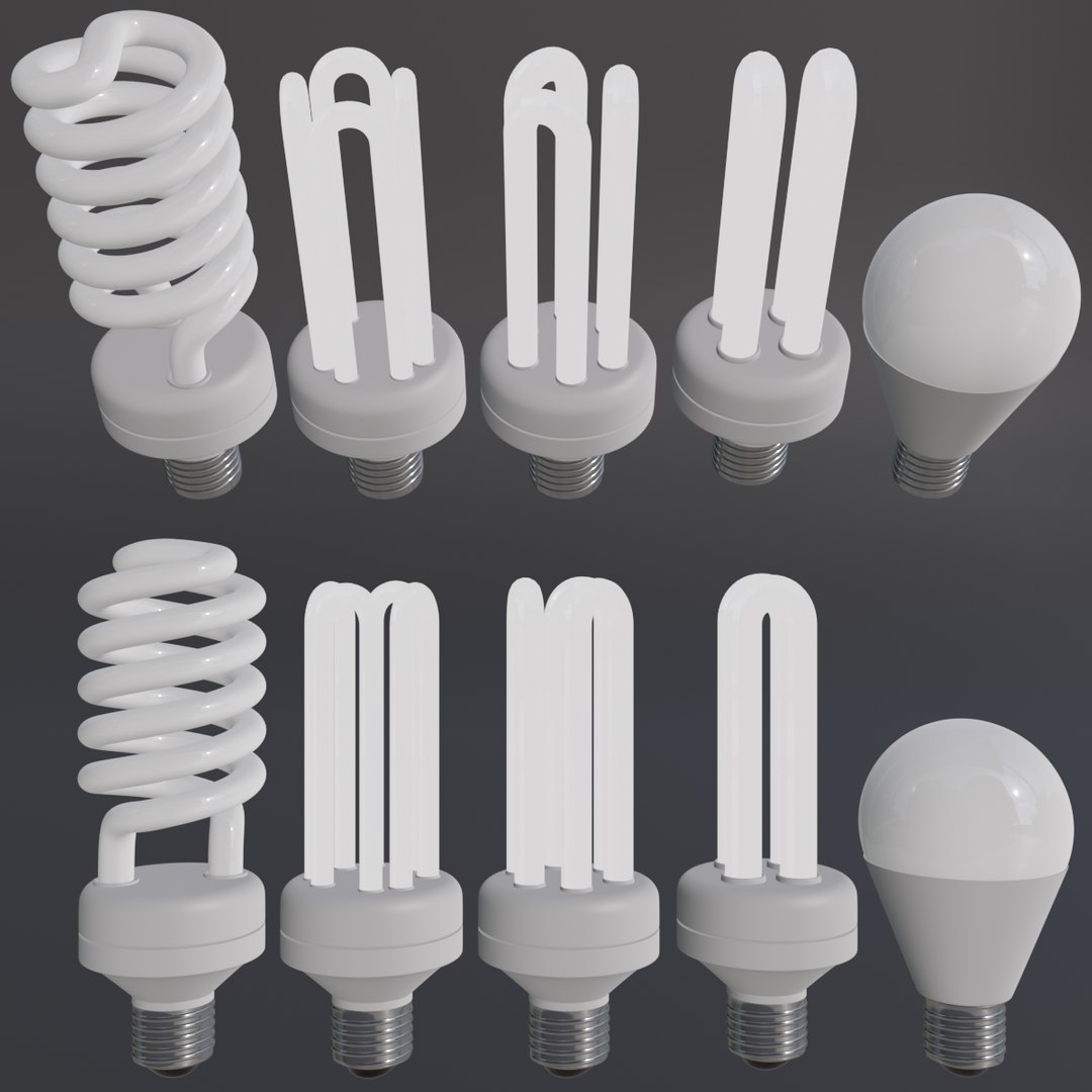 3D Light Bulbs Collection Model - TurboSquid 2039246