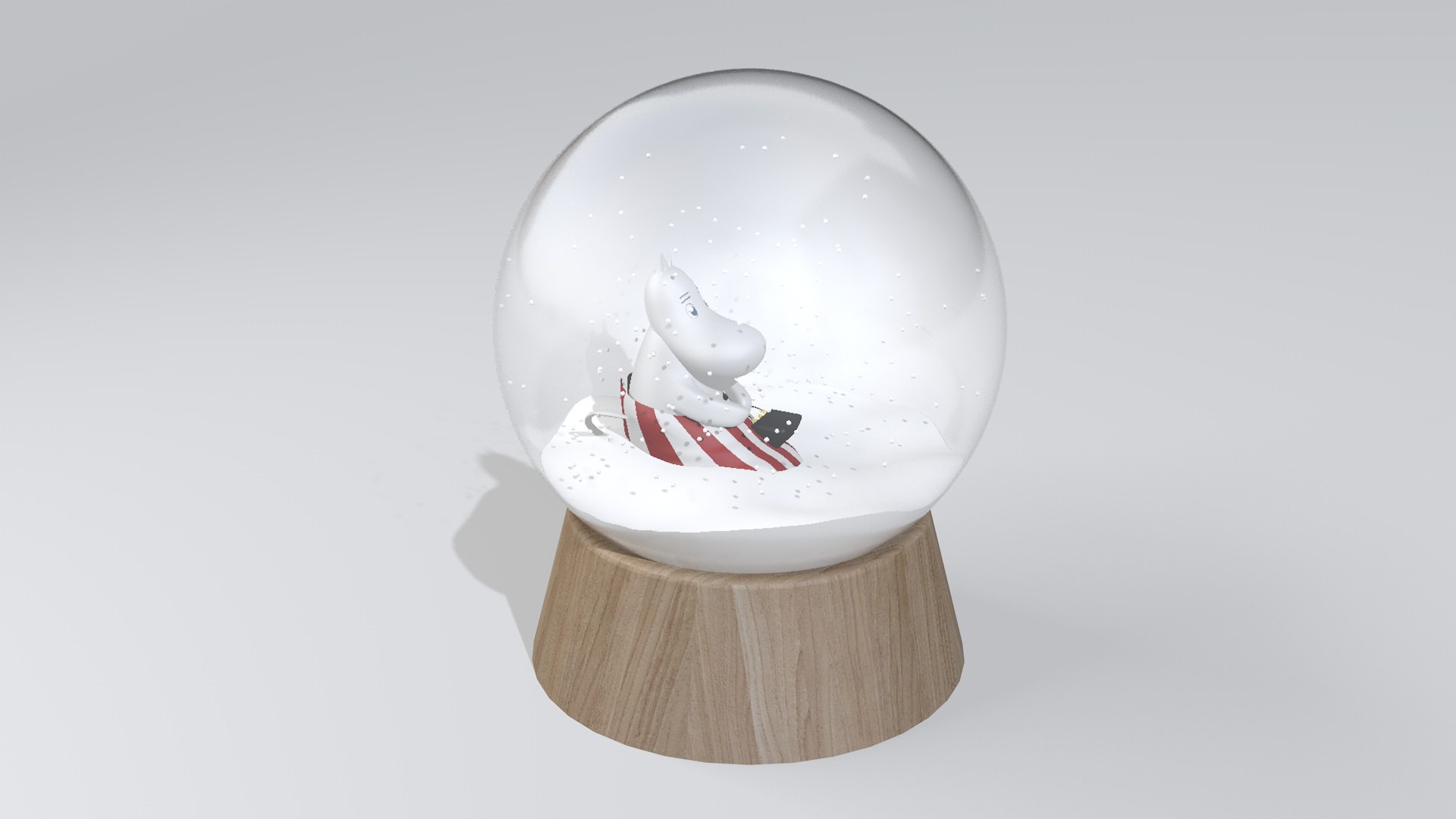Snow Globe 3D Model - TurboSquid 1589068