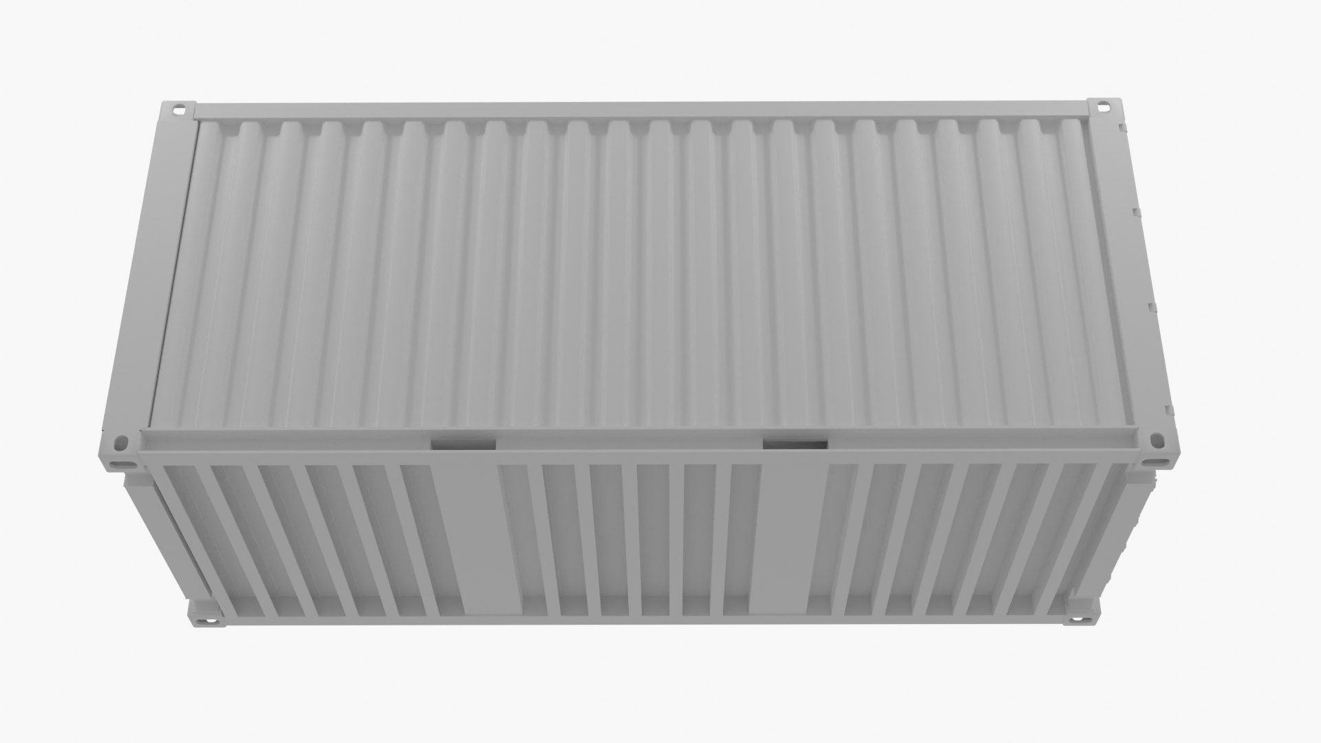 Container 20ft Dry Van 3D Model - TurboSquid 2010309