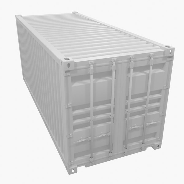 Container 20ft Dry Van 3D 모델 - TurboSquid 2010309