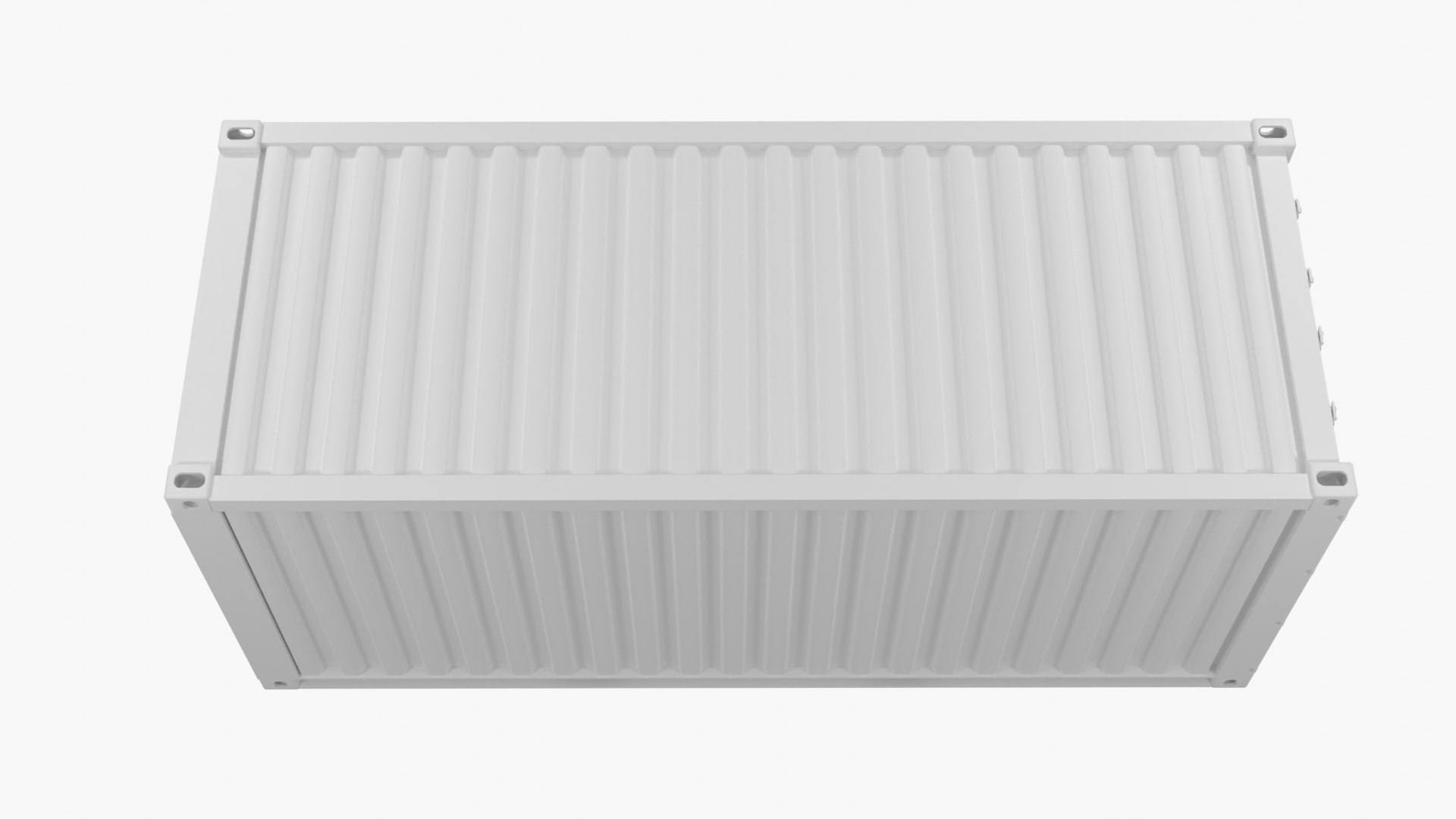 Container 20ft Dry Van 3D Model - TurboSquid 2010309