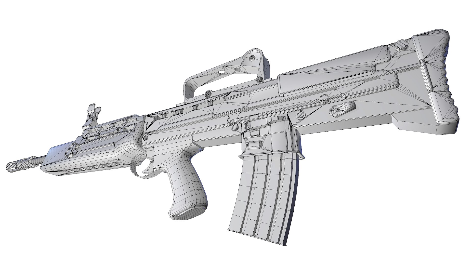Sa80 L85a2 3D - TurboSquid 1427676