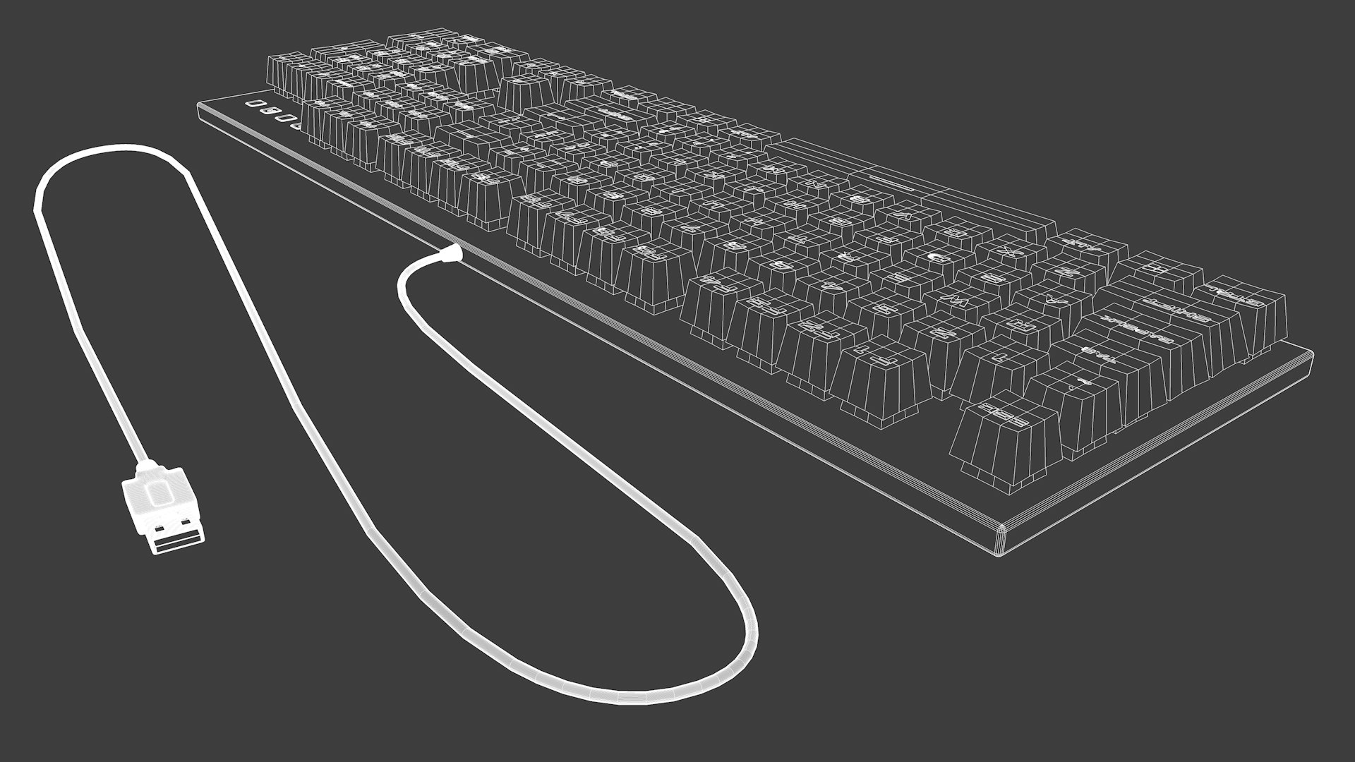 Computer Keyboard Model - TurboSquid 1574063