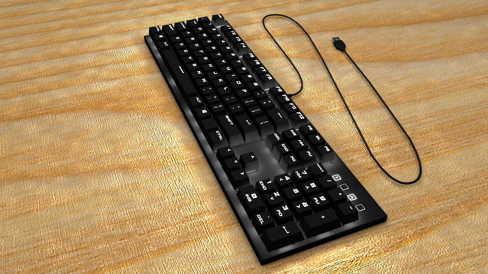 Computer Keyboard Model - TurboSquid 1574063