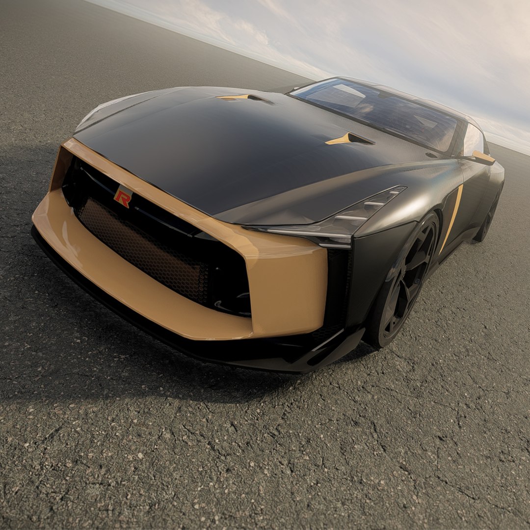Nissan GT-R50 Concept 2022 3D 모델 - TurboSquid 1958731