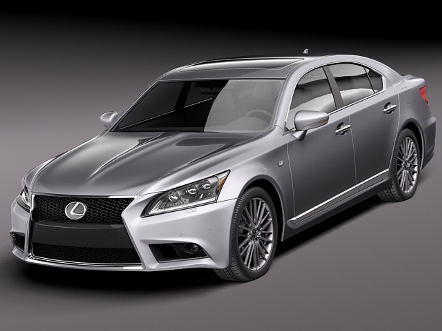 lexus ls 460 sedan 3d ma