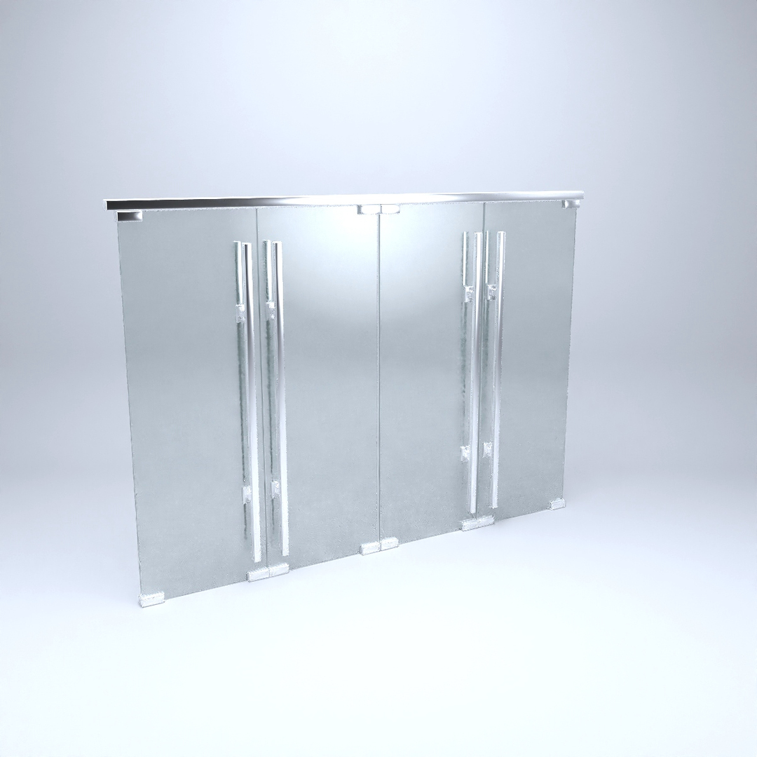 Free glass door 3D model - TurboSquid 1588560