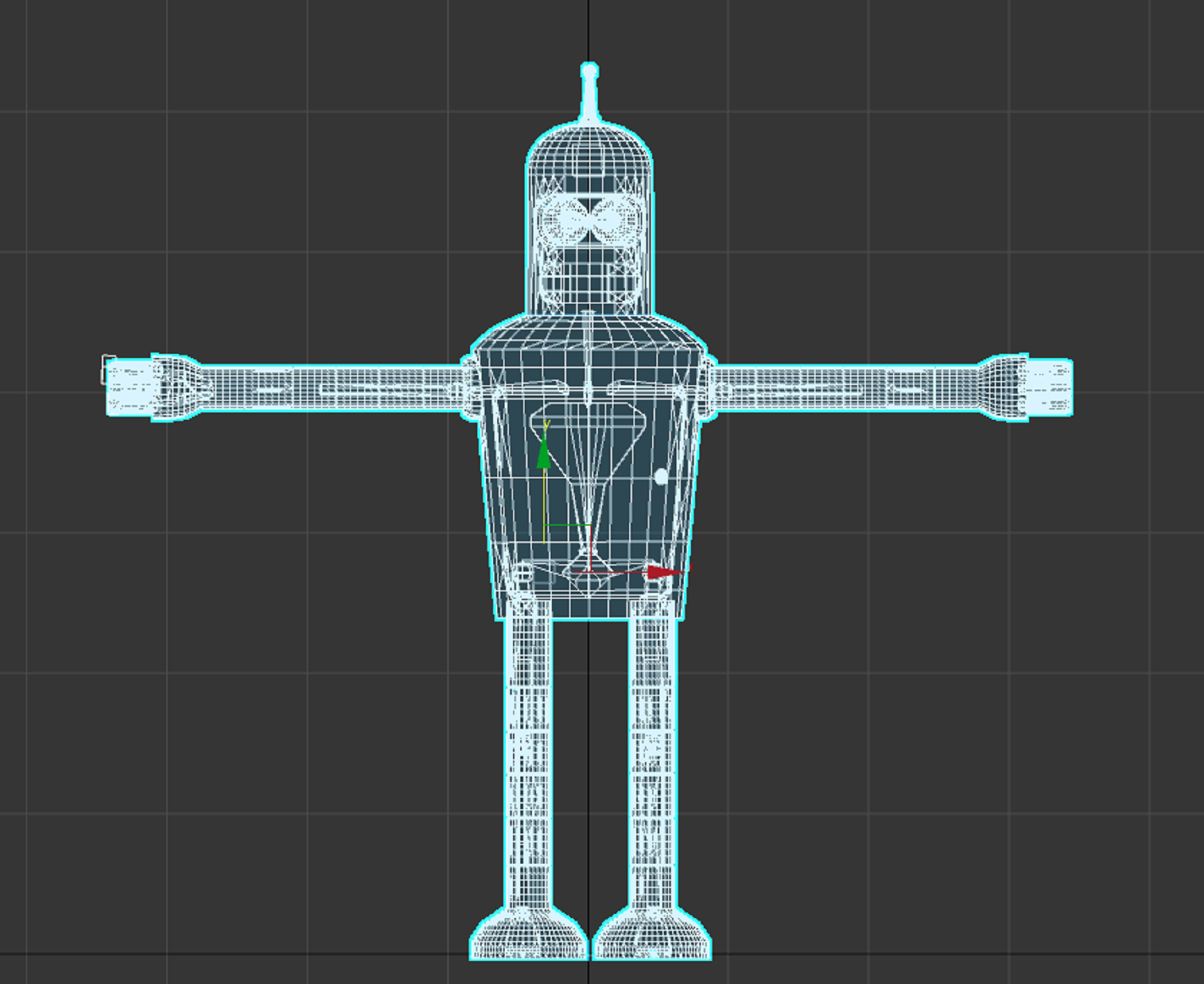 Futurama bender character 3D - TurboSquid 1679364