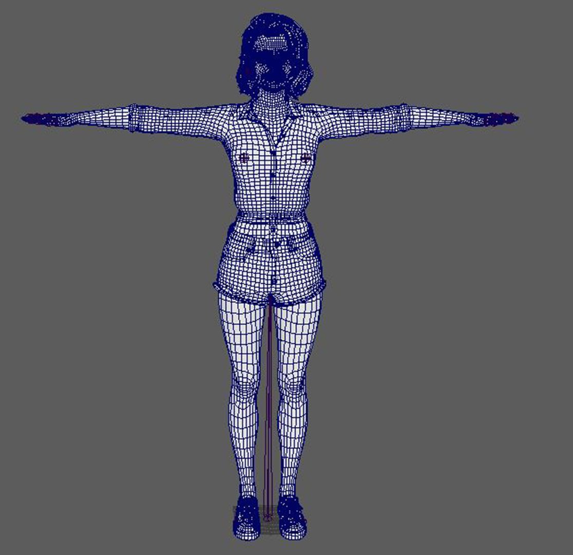 Ana De Armas 3D Model - Hyper Realistic Low-poly 3D Model 3D Model ...