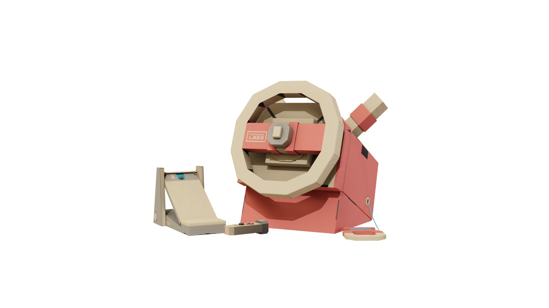 Nintendo Toy Con 3D Model - TurboSquid 2249287