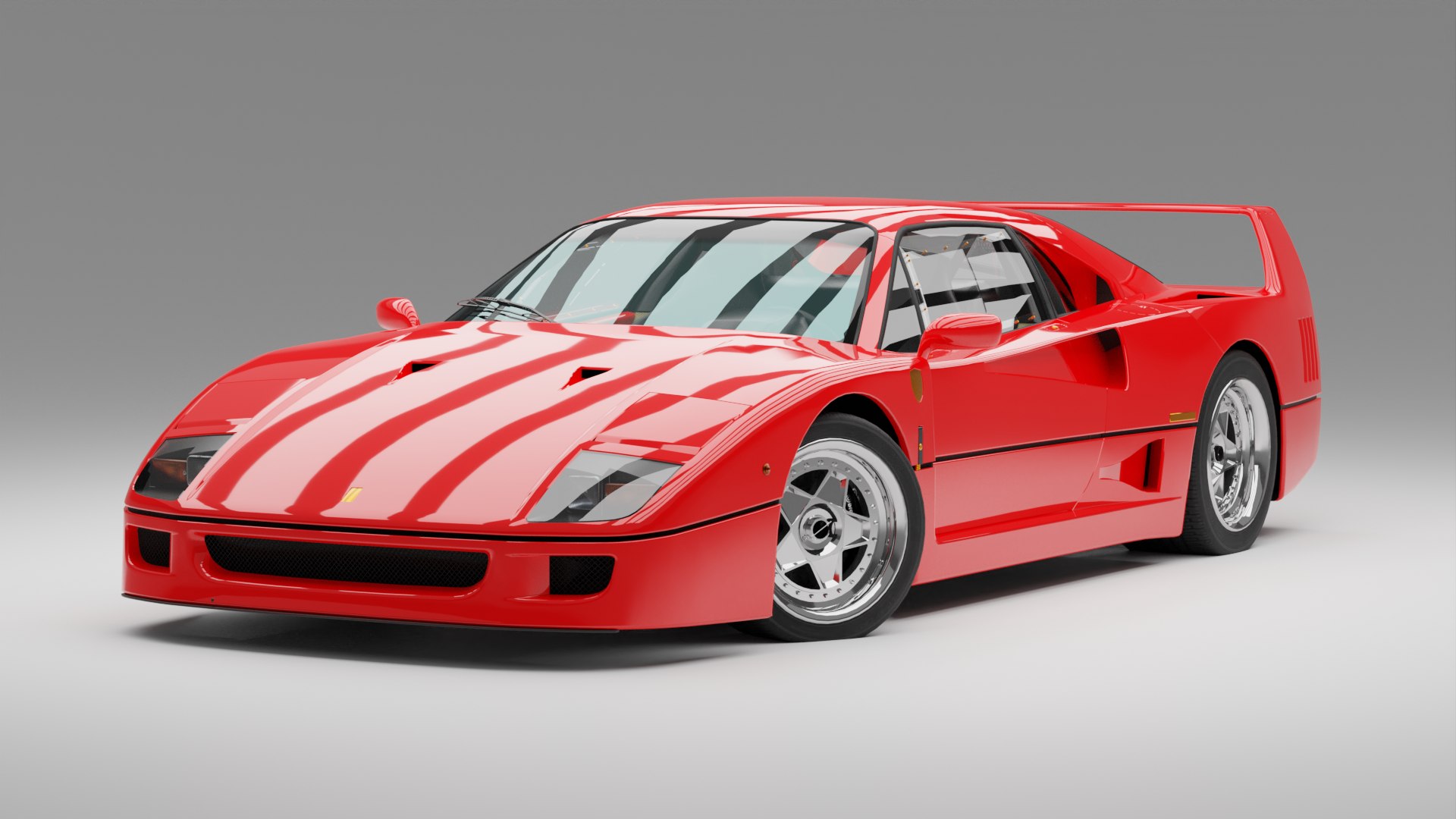 modelo 3d FERRARI F40 - TurboSquid 2186549