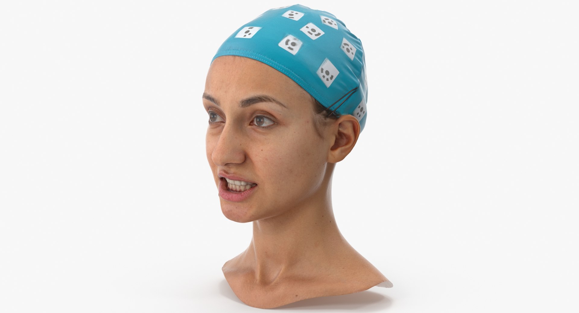 3D Model Joy Human Head Lower - TurboSquid 1705624