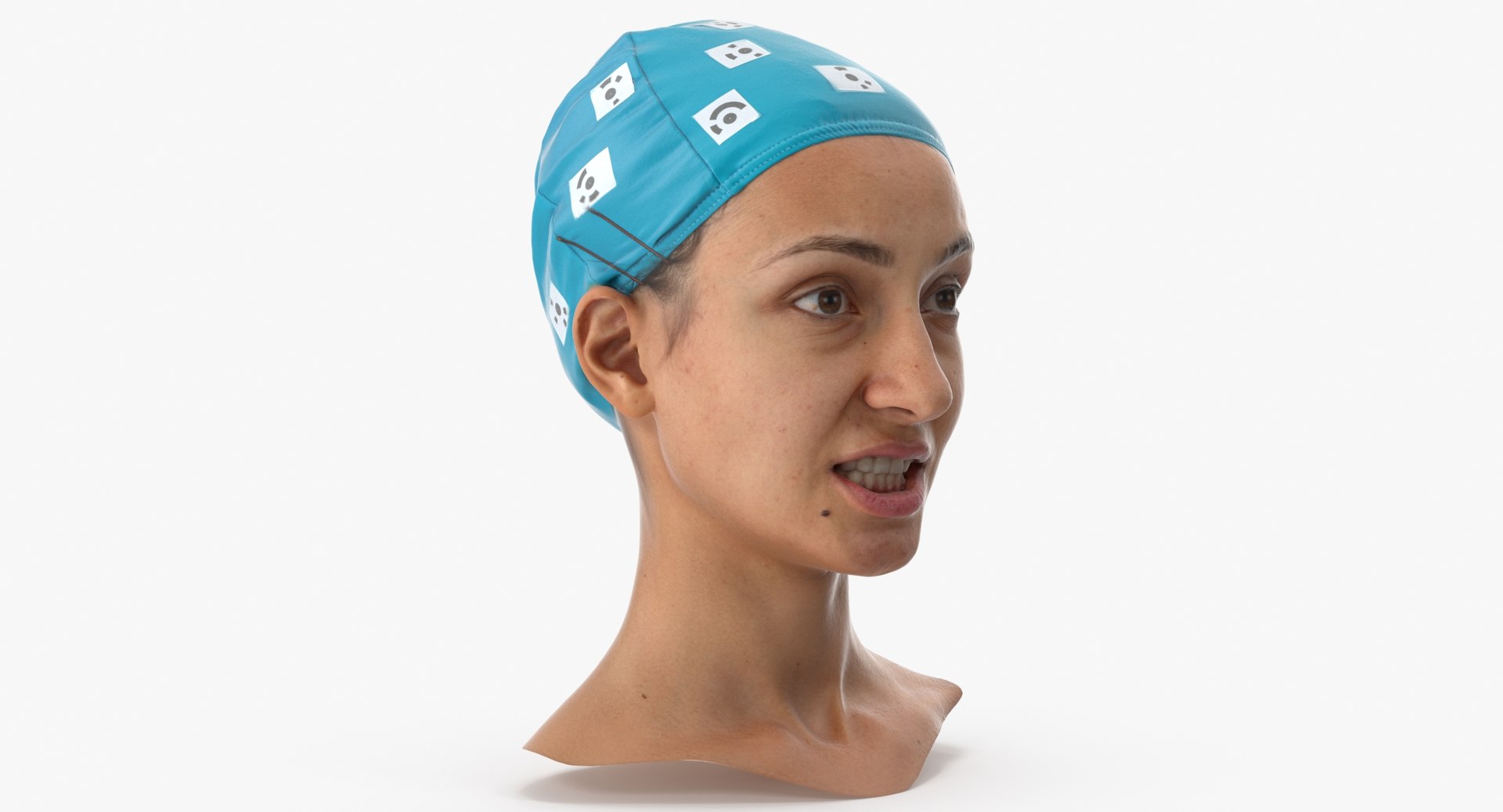 3D Model Joy Human Head Lower - TurboSquid 1705624