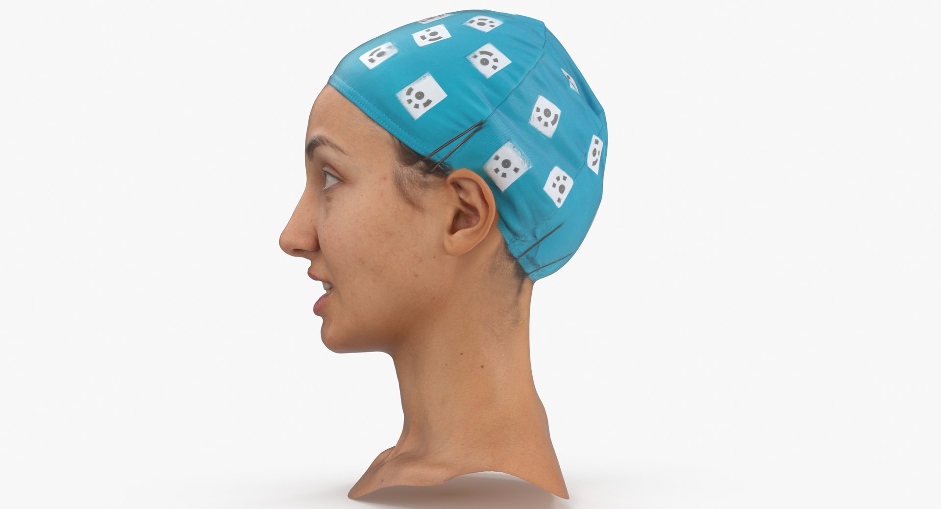 3D Model Joy Human Head Lower - TurboSquid 1705624
