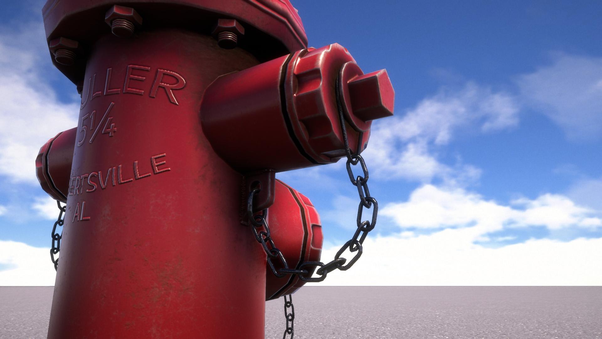 3D US Fire Hydrant - TurboSquid 2240862
