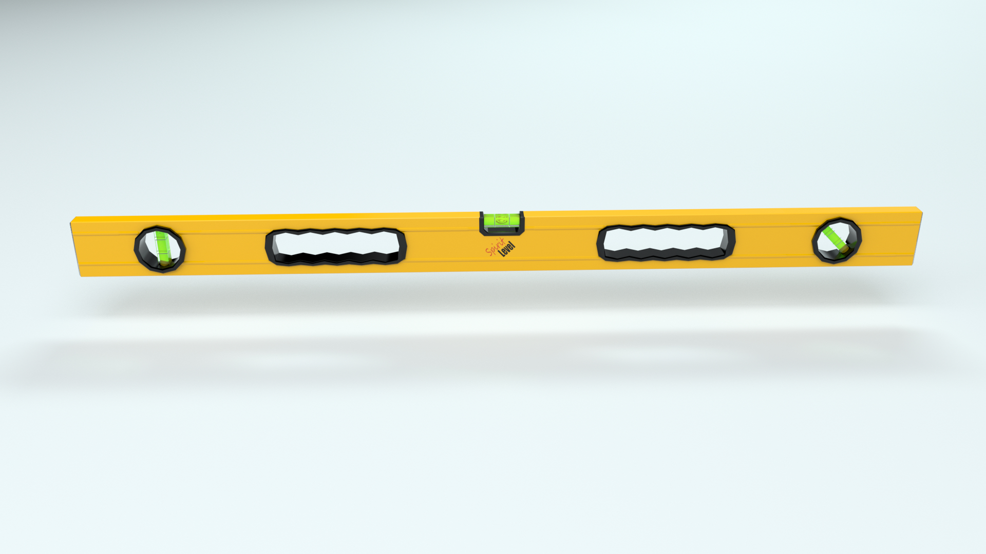 Spirit Level Lowpoly 3D Model - TurboSquid 1849708
