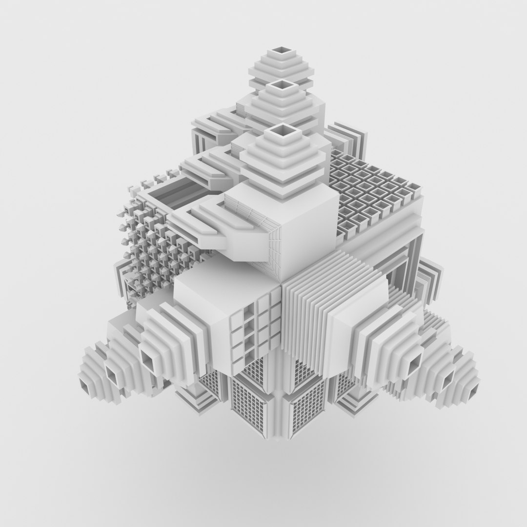 3ds Max Box Fighter Cube