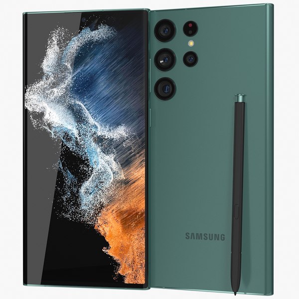 Samsung Galaxy S22 Ultra Verde Modelo 3D - TurboSquid 1852398