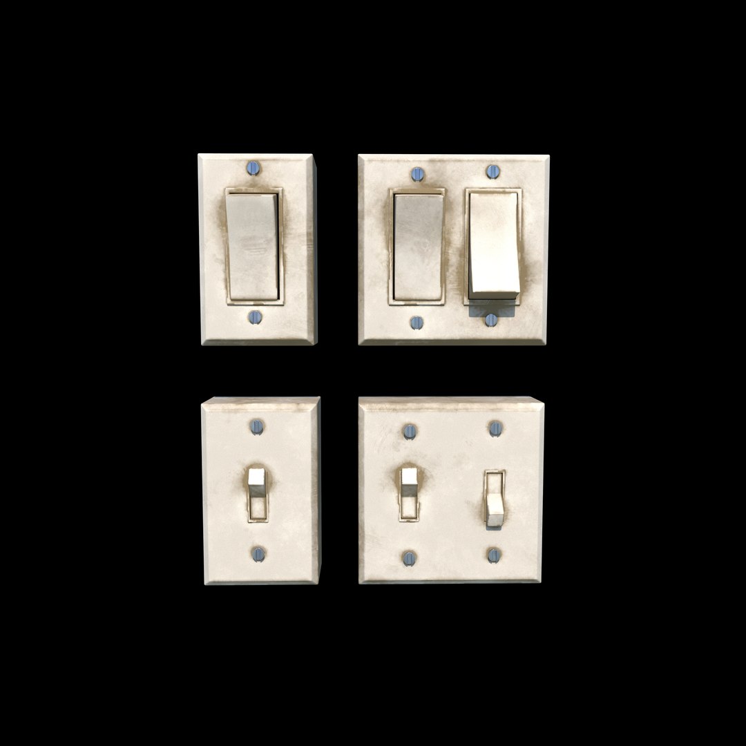 Electrical Switch 3D Model 3D Model - TurboSquid 2337865