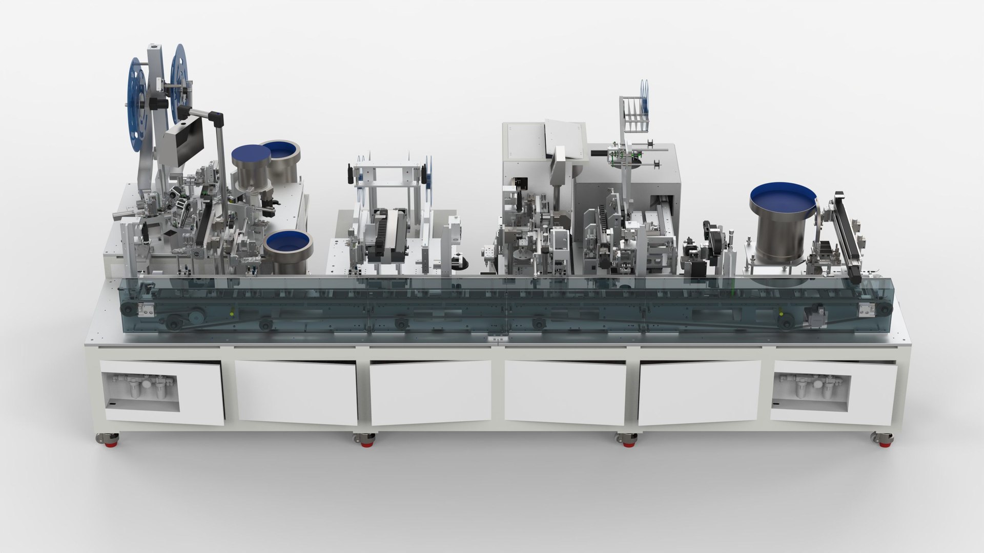 Automactic Electronic Cigarette Assembly Line 3D Model - TurboSquid 1924002