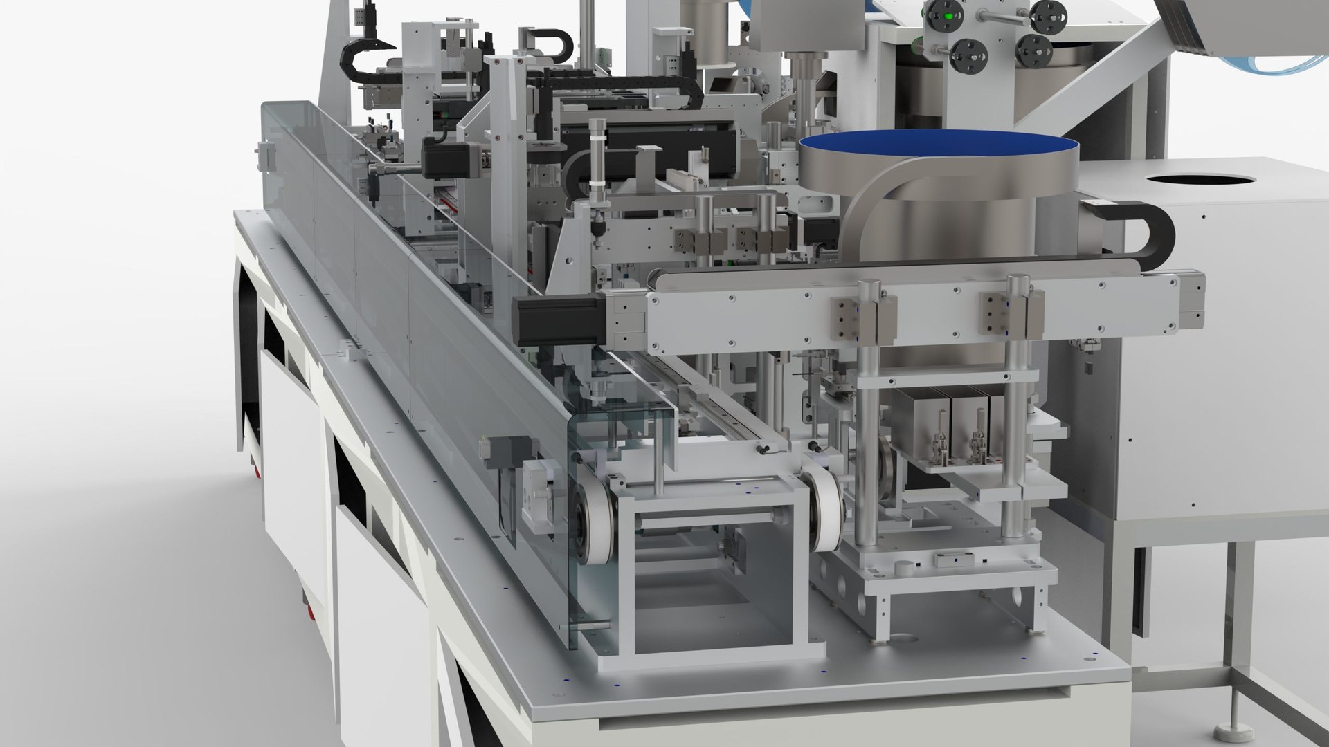 Automactic Electronic Cigarette Assembly Line 3D Model - TurboSquid 1924002