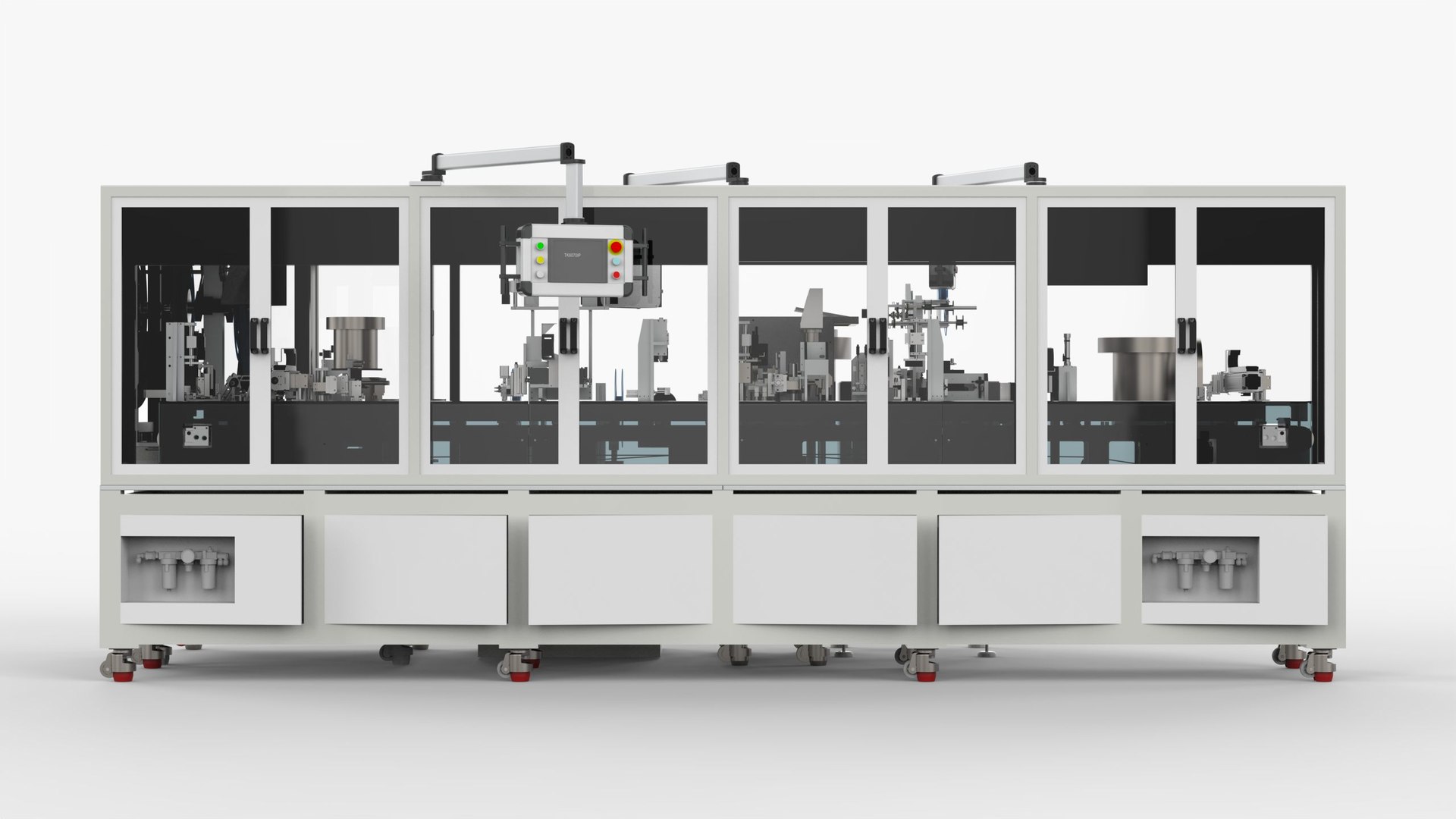 Automactic Electronic Cigarette Assembly Line 3D Model - TurboSquid 1924002