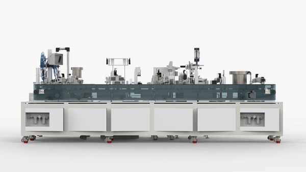 Automactic Electronic Cigarette Assembly Line 3D model - TurboSquid 1924002