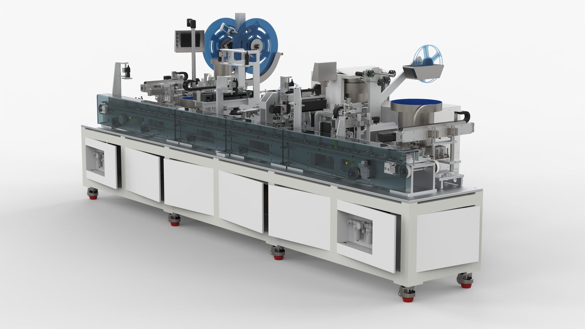 Automactic Electronic Cigarette Assembly Line 3D Model - TurboSquid 1924002