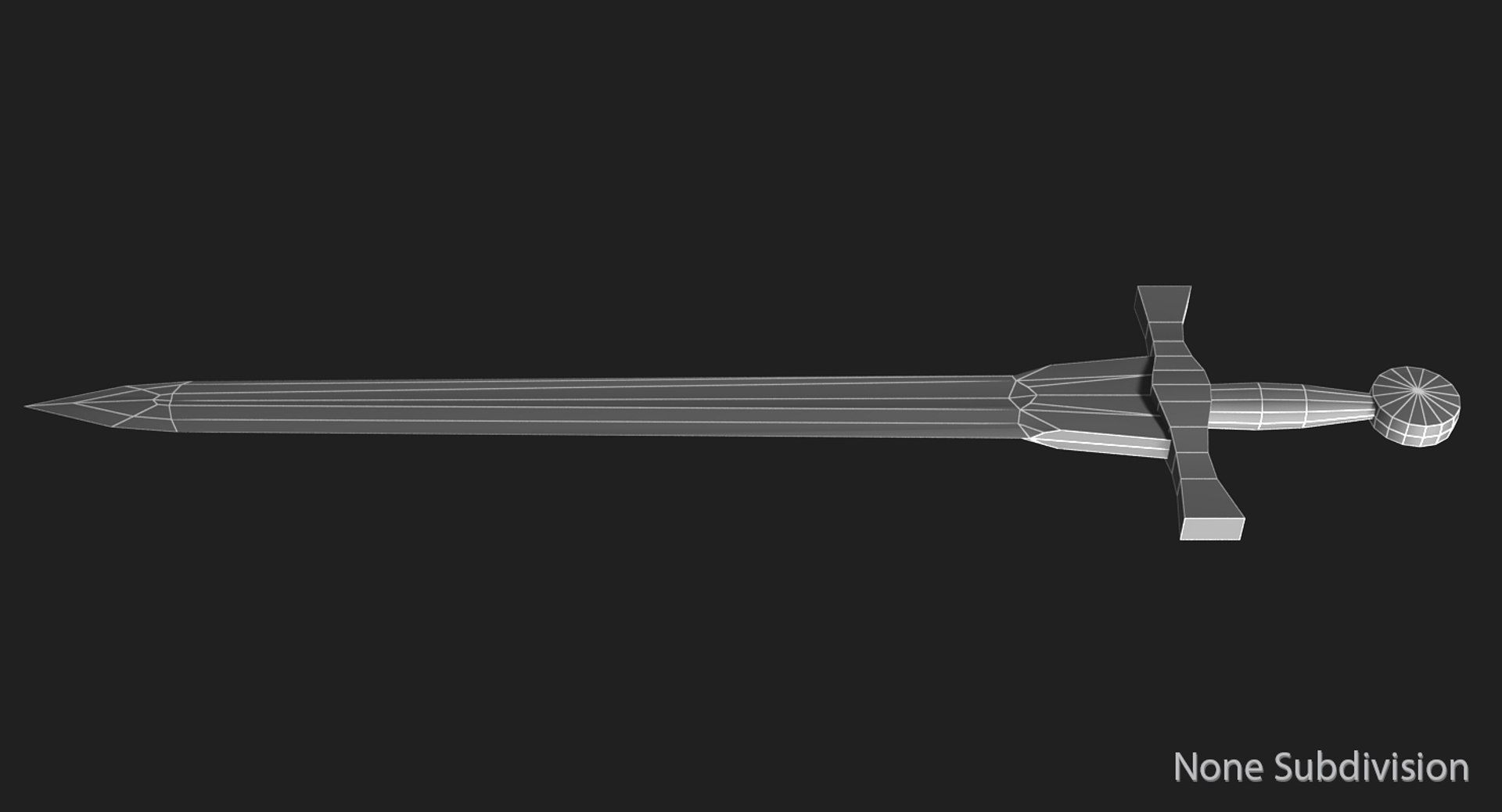 Excalibur Sword 3D - TurboSquid 1224345