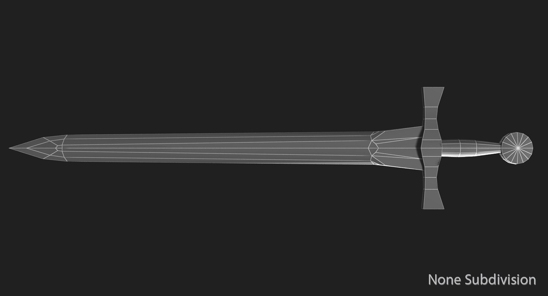 Excalibur Sword 3D - TurboSquid 1224345