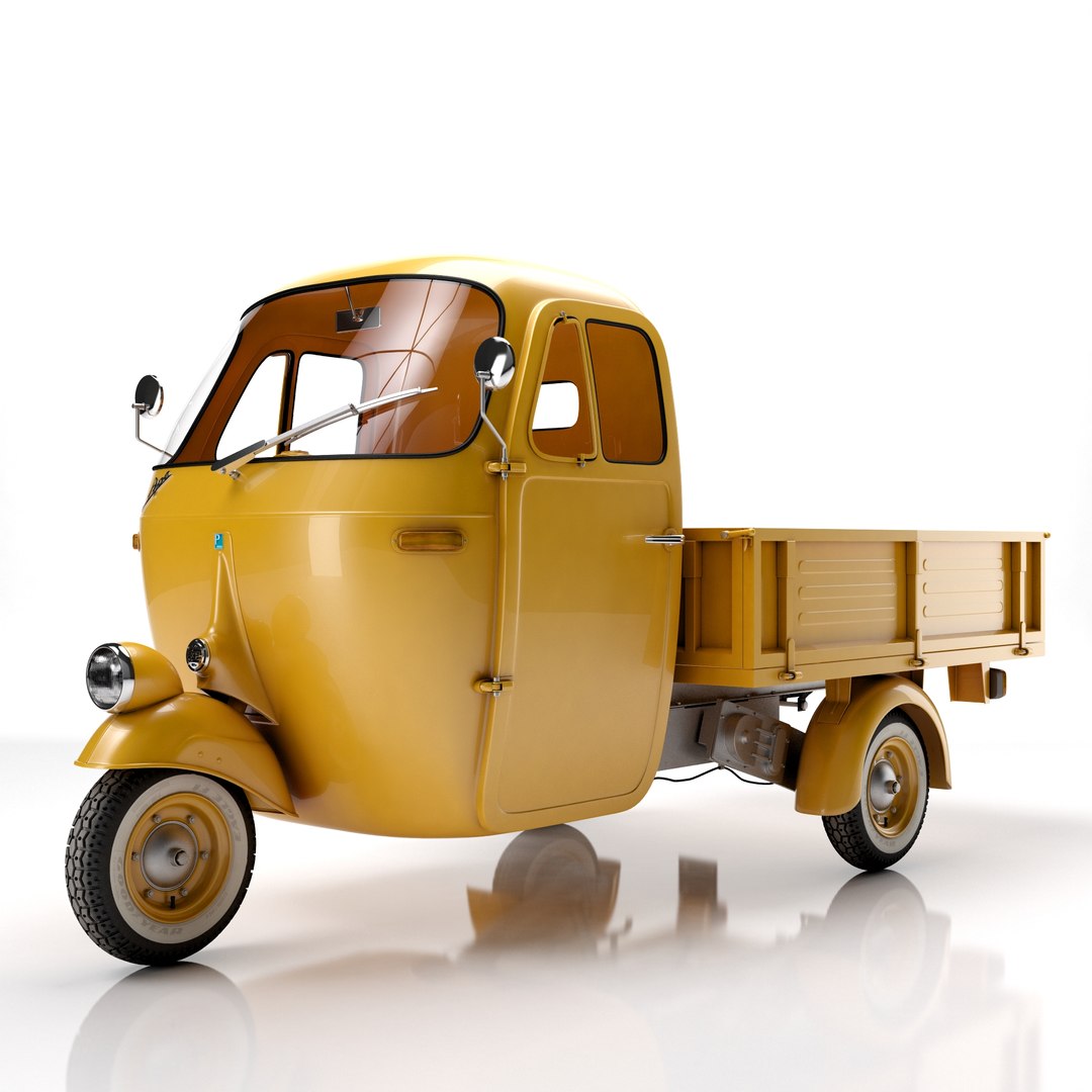 3D Ape Piaggio 1964 - TurboSquid 1998942