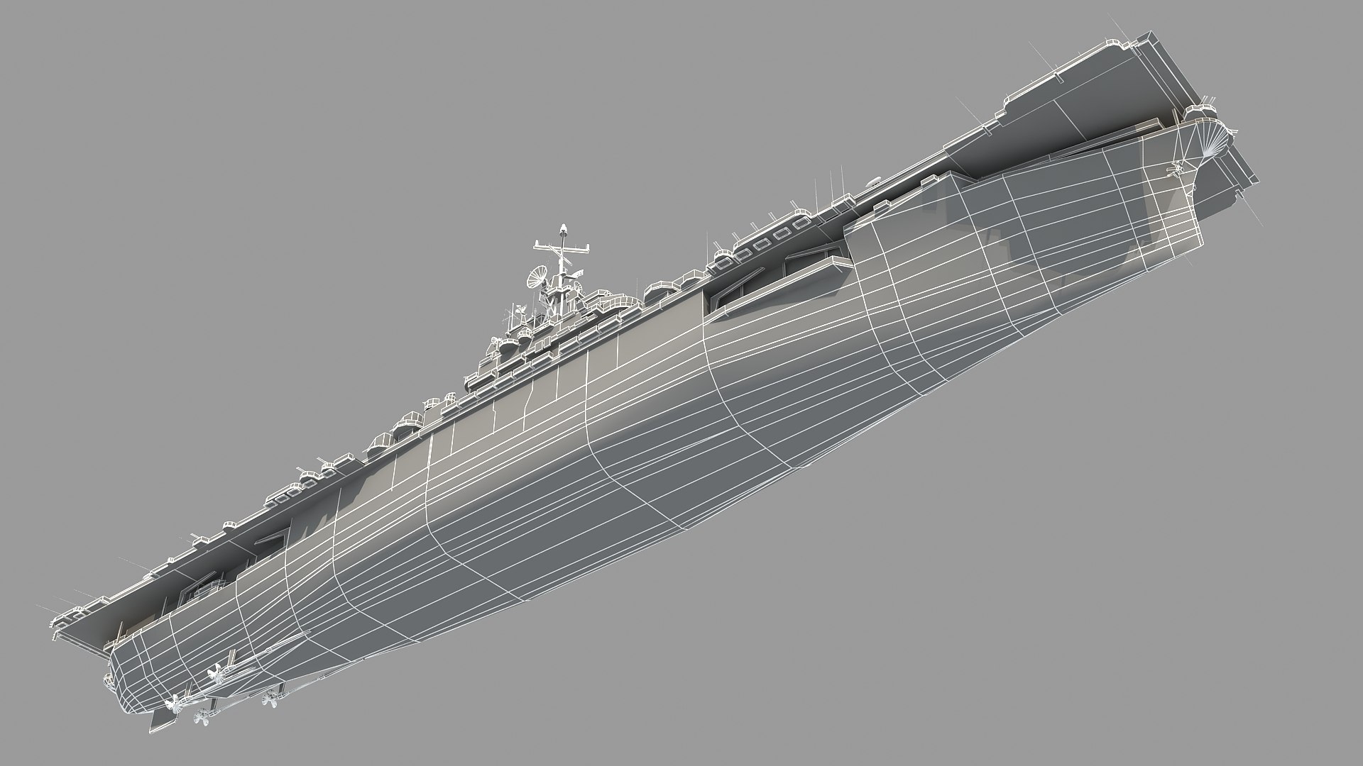 USS Philippine Sea CV-47 3D Model - TurboSquid 2075481