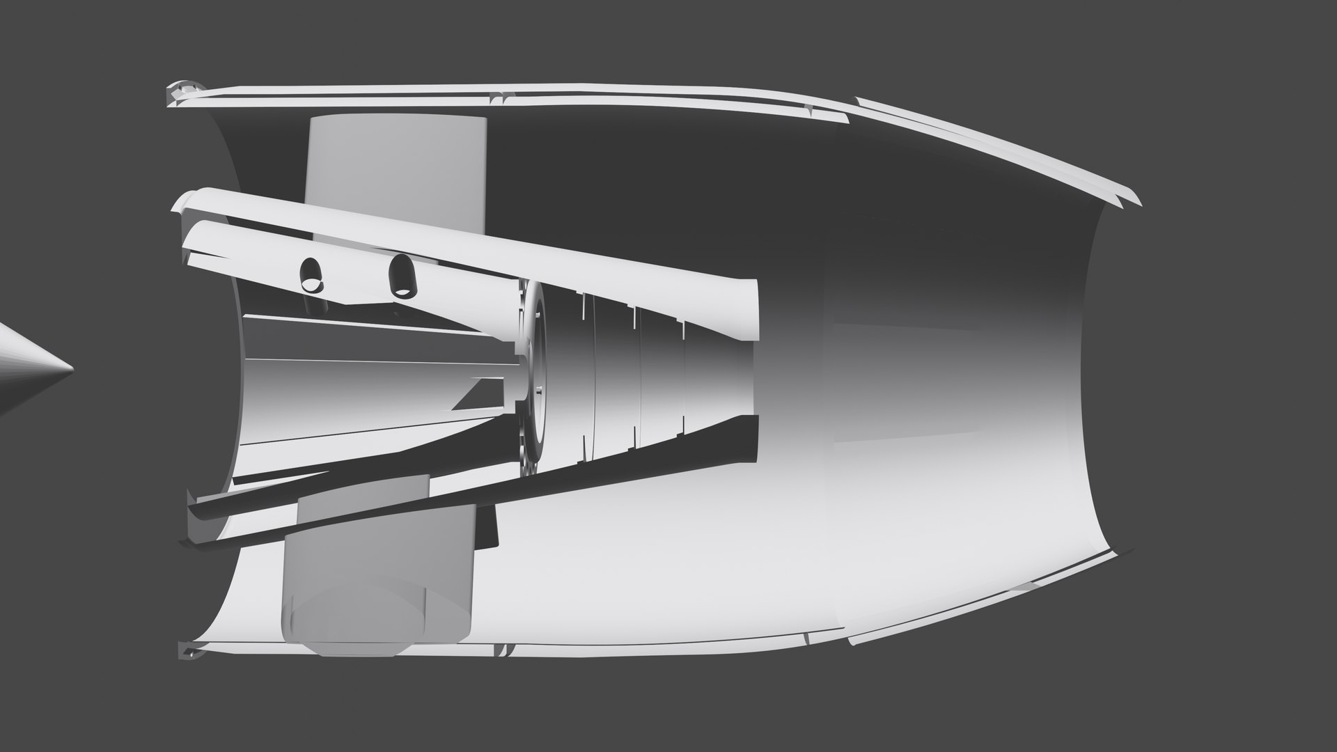 Jumo 004-B Jet Engine 3D - TurboSquid 2367235