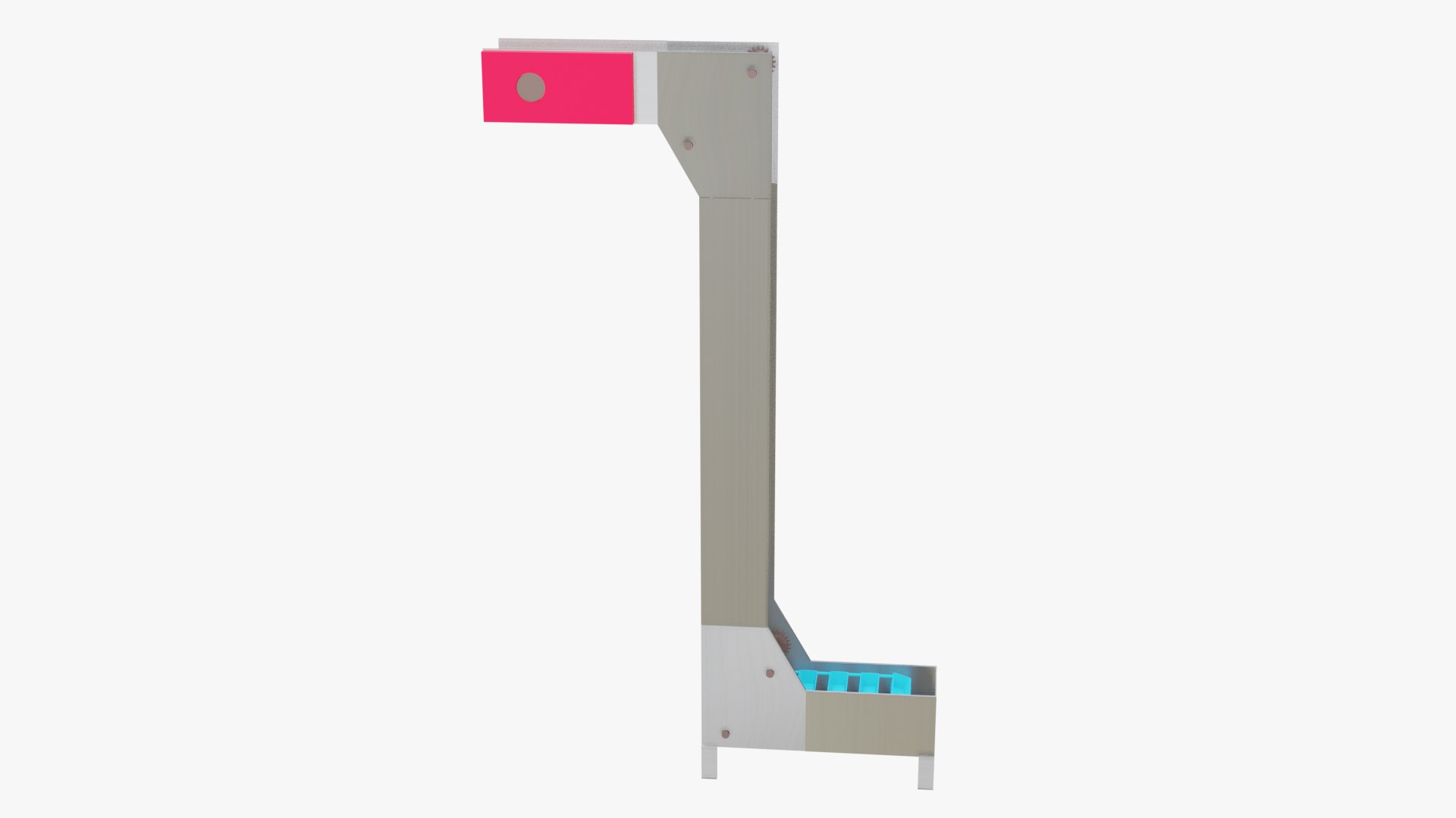 Modular Buckets Elevator 3D Model - TurboSquid 1641661