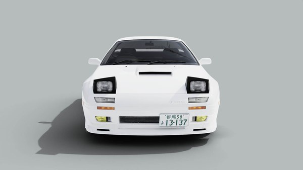 modelo 3d Mazda RX7 FC Estilo Ryosuke - TurboSquid 2195915