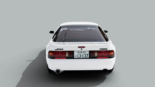 modelo 3d Mazda RX7 FC Estilo Ryosuke - TurboSquid 2195915
