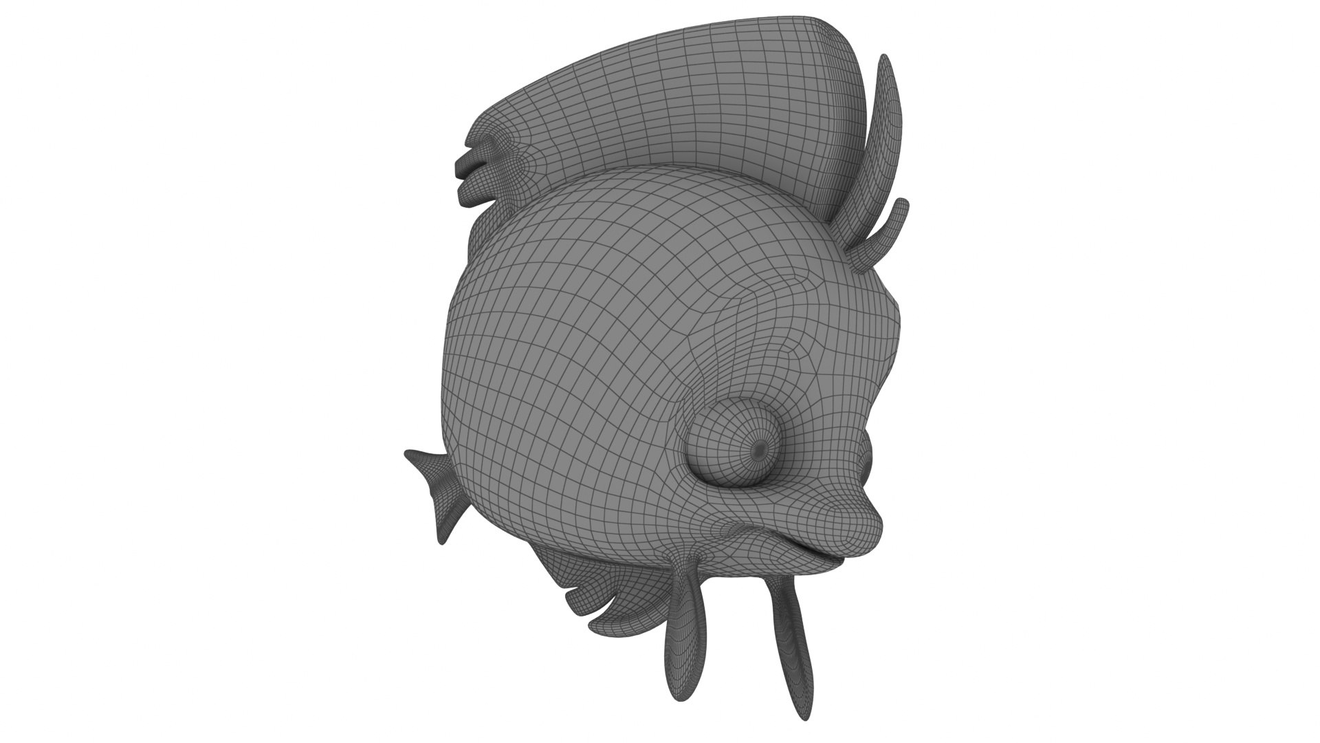 Cartoon Small Fish Collection 4 3D Model - TurboSquid 2073016