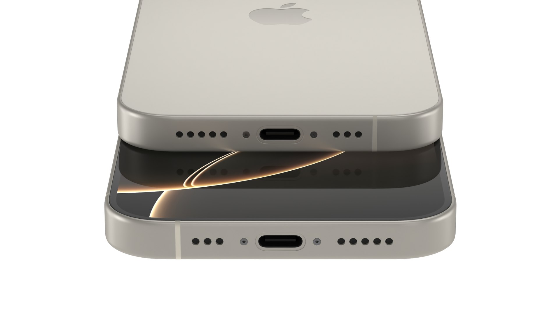 3D Apple IPhone 16 Pro Nature Titanium - TurboSquid 2292658