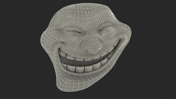 3D Trollface Human - TurboSquid 1832853