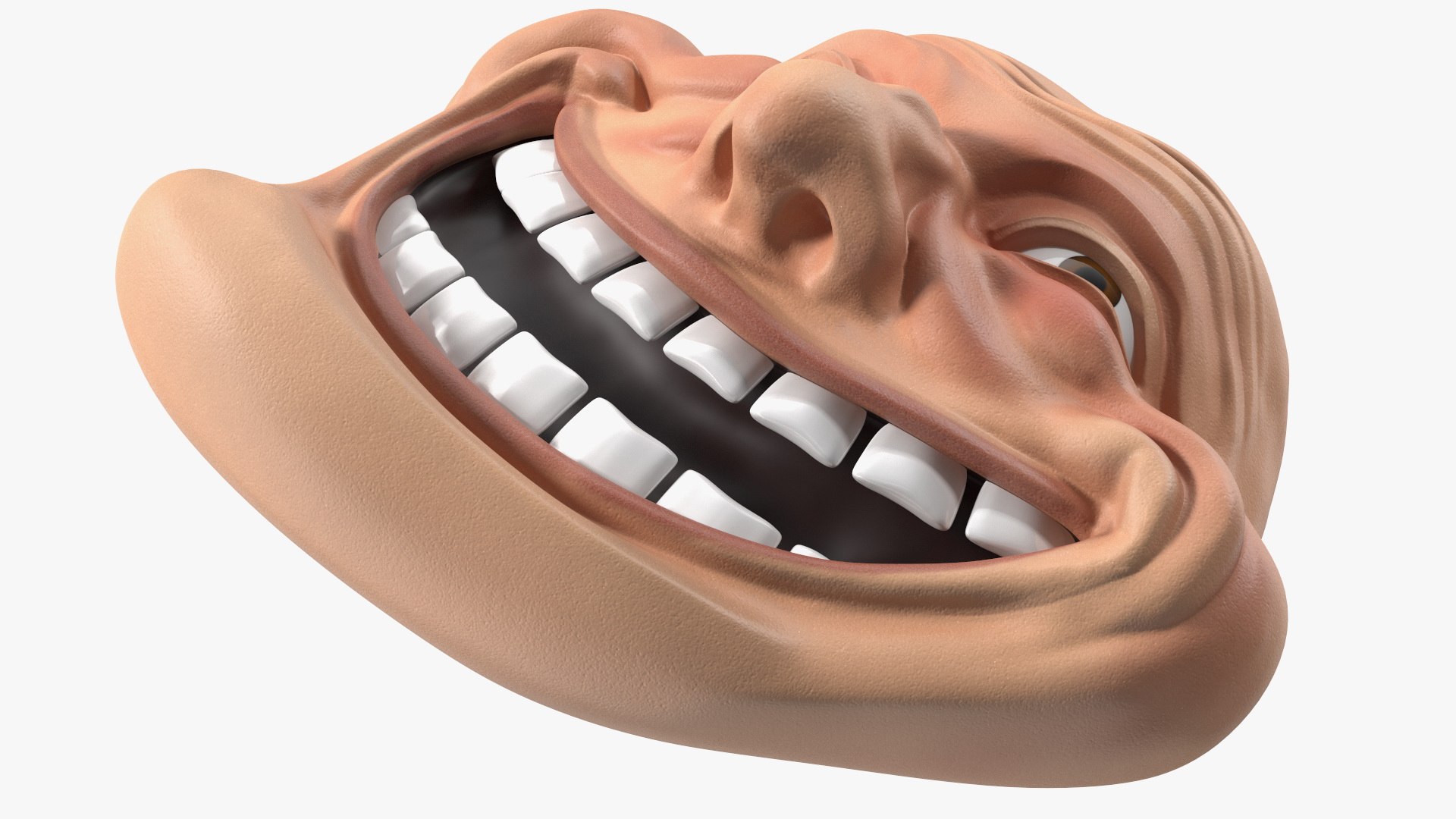 3D Trollface Human - TurboSquid 1832853