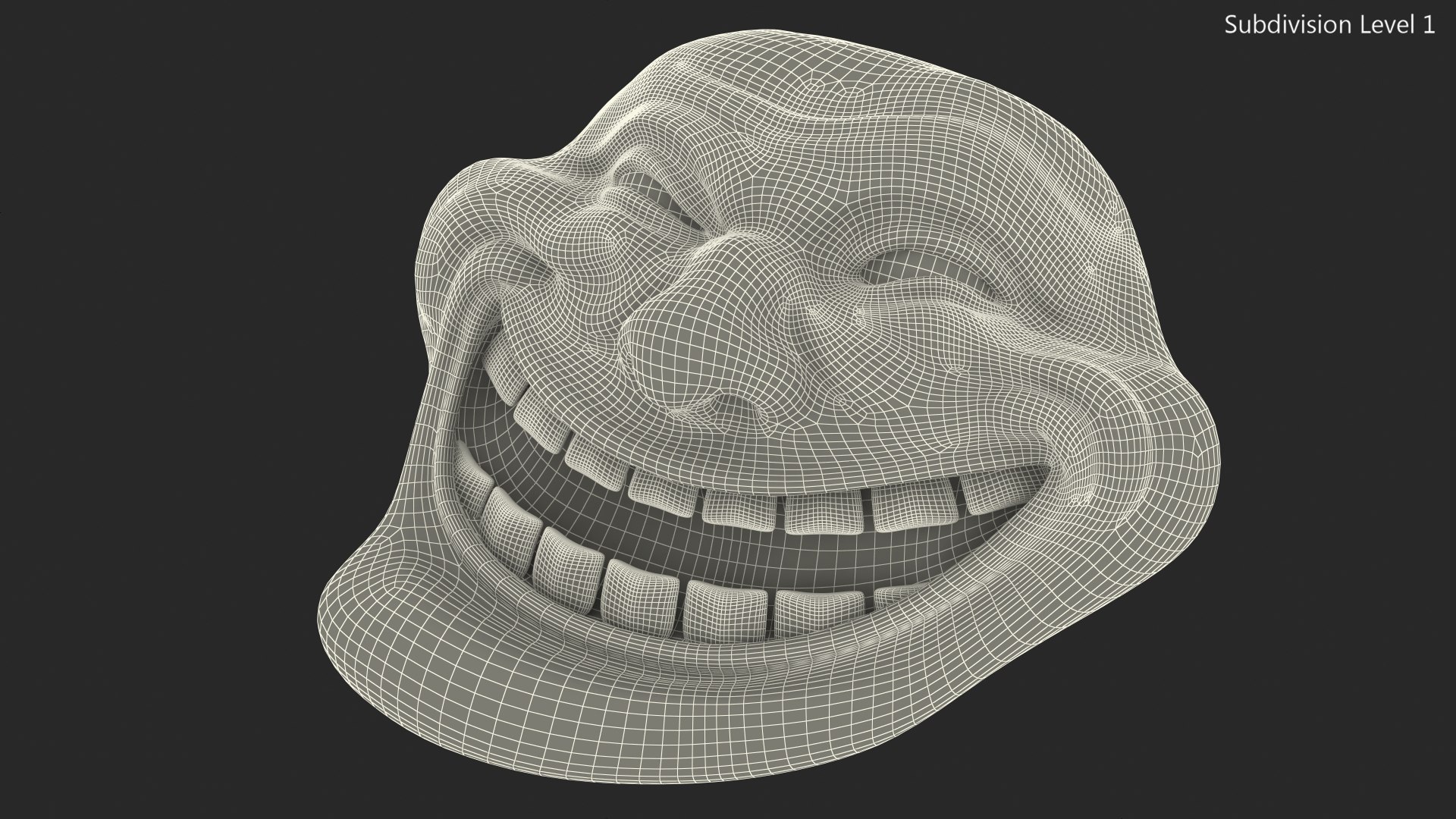 3D Trollface Human - TurboSquid 1832853
