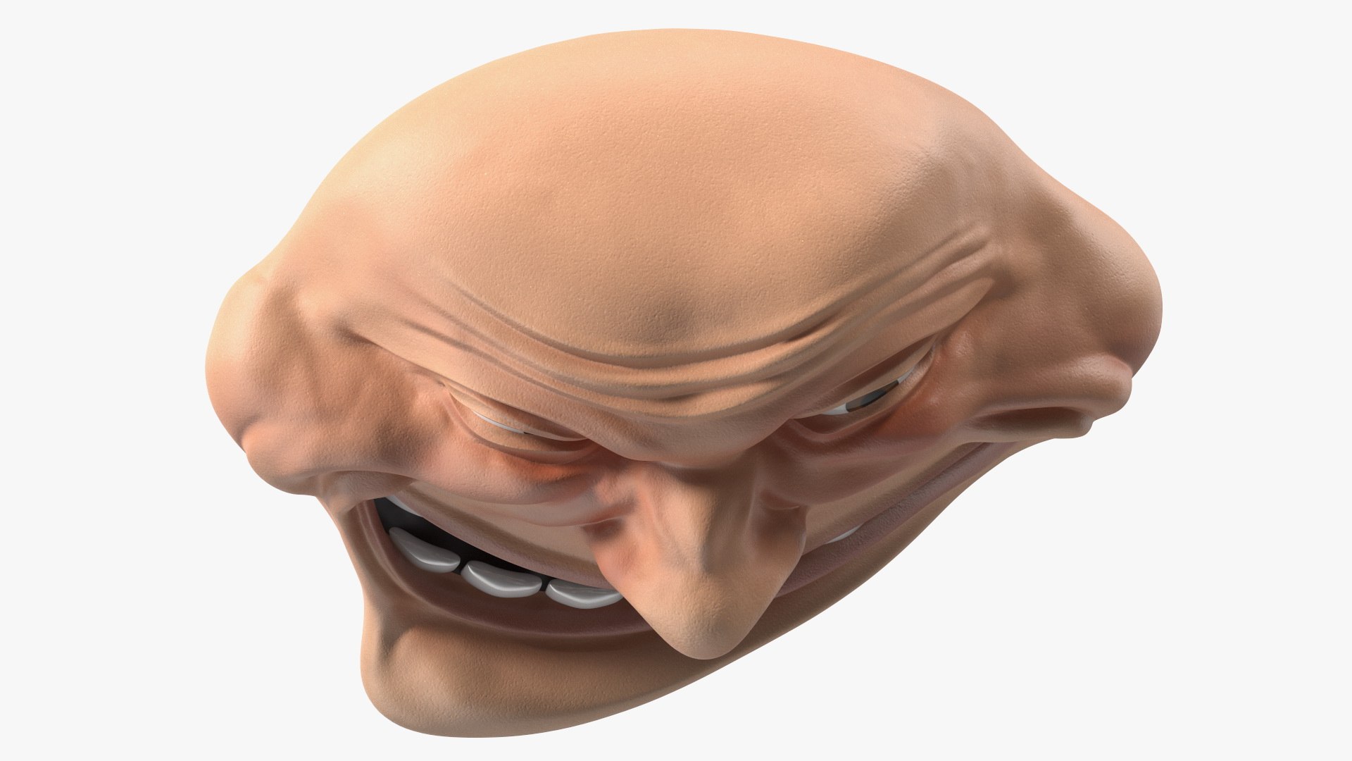 3D Trollface Human - TurboSquid 1832853