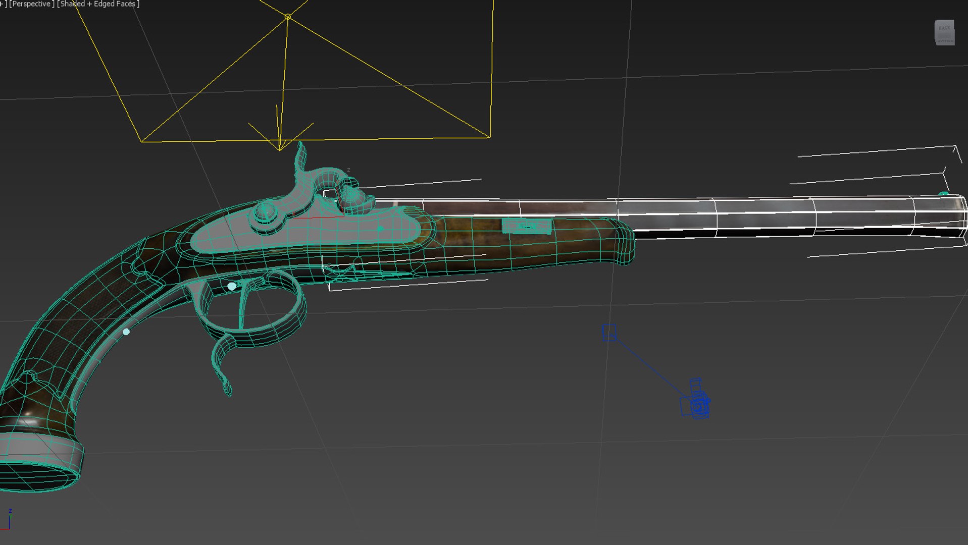 3d Old Musket Model