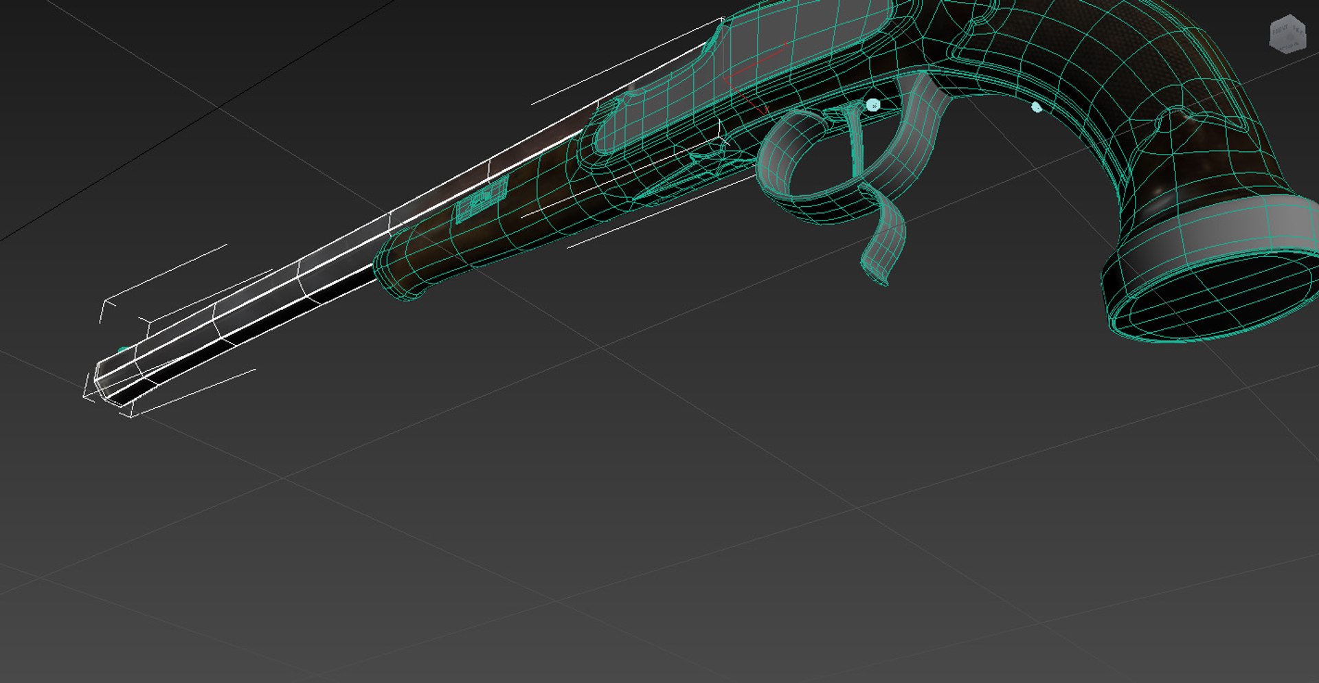 3d Old Musket Model