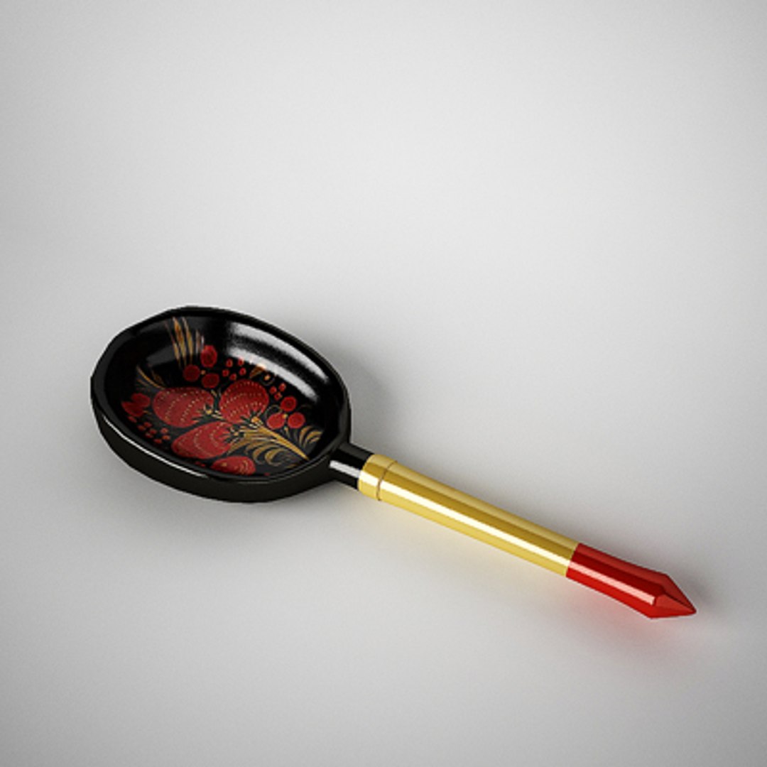 3ds Max Russian Spoon