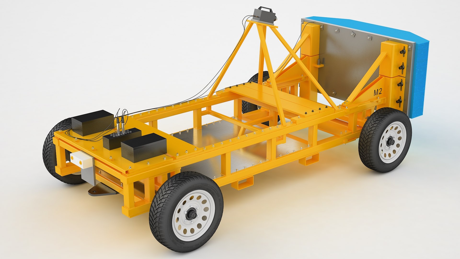 Car Crash Test Dolly 01 3D Model - TurboSquid 2031314