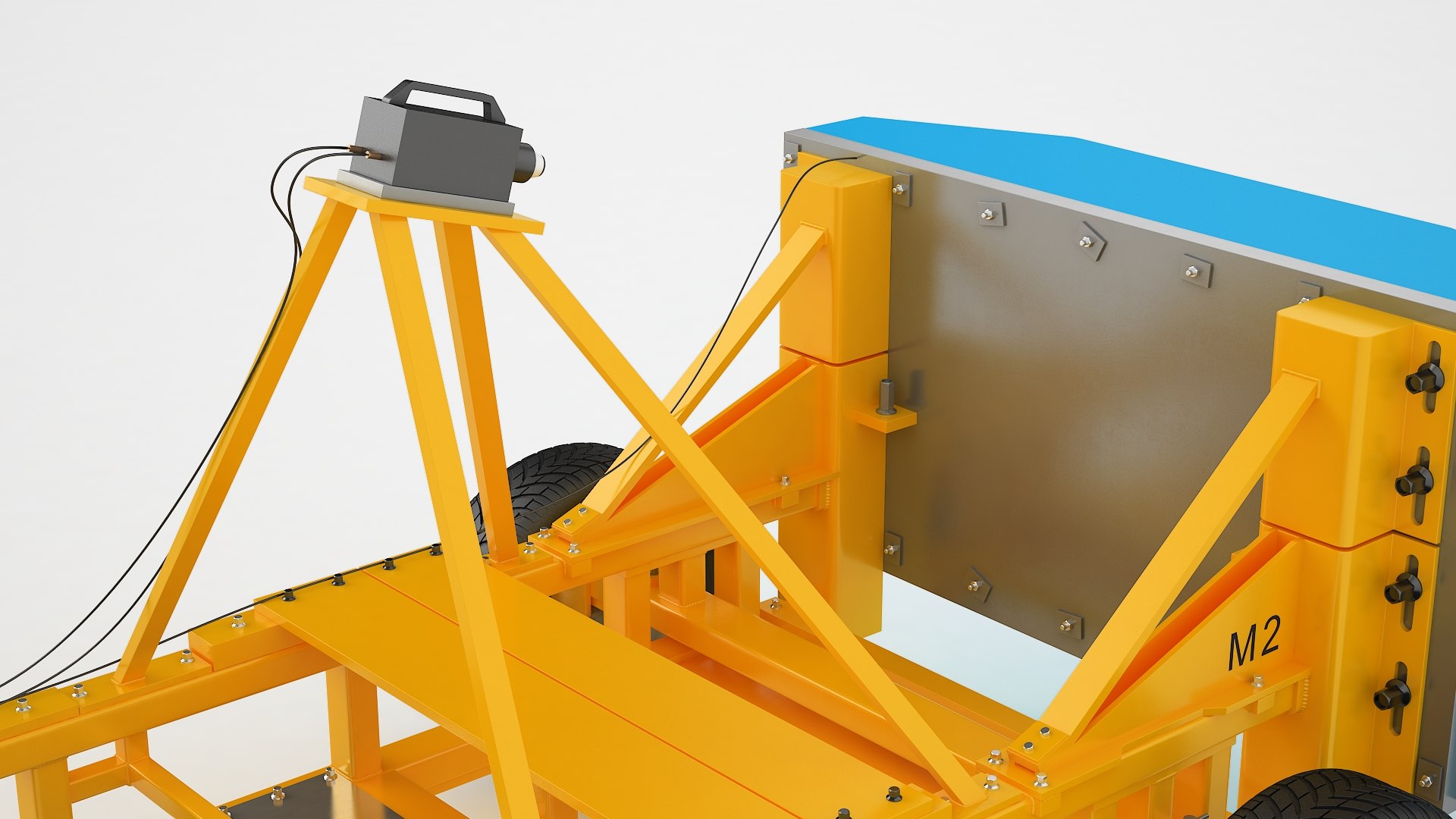 Car Crash Test Dolly 01 3D Model - TurboSquid 2031314