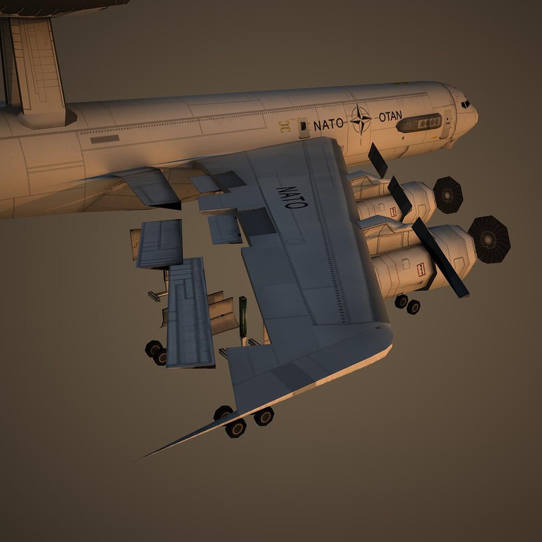 3d Boeing Nat Aircraft 3